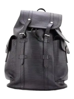 LOUIS VUITTON Christopher Epi Leather Pm Backpack - Black
