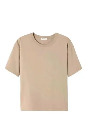American Vintage Short-sleeve Round-neck T-shirt - Neutrals