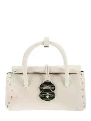ZANELLATO Baby Dotta® Grained-leather Tote Bag - Grey