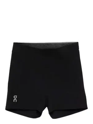 On Logo-detail Shorts - Black