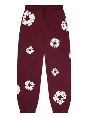 DENIM TEARS Wreath Track Pants Red