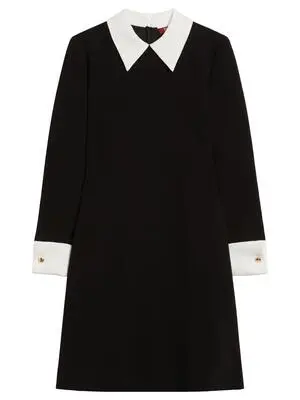 Max Mara Short Cady Dress - Black
