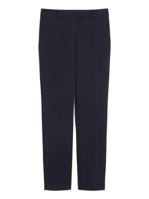 Max Mara Jersey Trousers - Navy