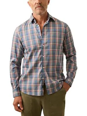 Faherty Brand The Movement Long Sleeve Button Down Shirt - Brookview Plaid