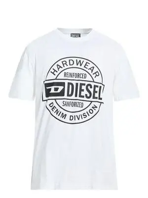 DIESEL T-shirt Size Cotton - White
