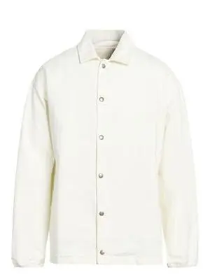 Emporio Armani Cotton Gabardine Jacket - White