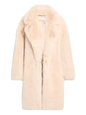 Sportmax Manico Plush Coat - Pastel Pink