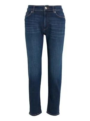 Sportmax Brian Slim Boyfriend Jeans - Dark Denim