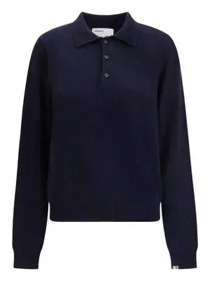 EXTREME CASHMERE X N°223 Be For Button Collar Polo Shirt