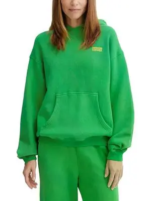 American Vintage Izubird Kangaroo-pocket Hoodie - Green