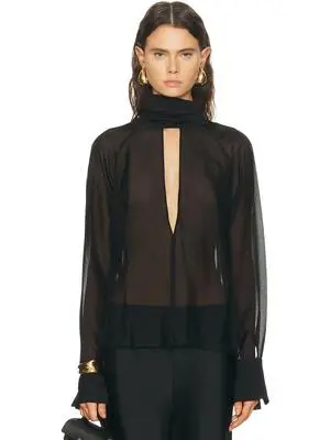 L'academie By Marianna Aiden Top - Black