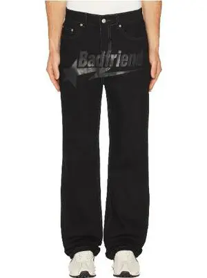 BADFRIEND Star Pant - Black & Charcoal