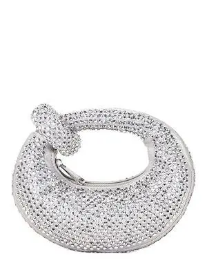 Jw Pei Abacus Artificial Crystal Mini Bag - Silver