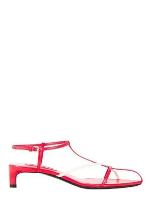 JIL SANDER Strappy Sandal - Dusted Clay