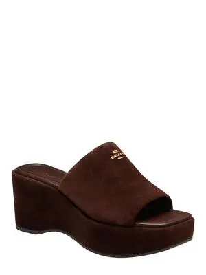 COACH OUTLET Phoebe Platform Sandal - Maple
