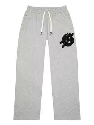 GODSPEED Symmetric Studded Track Pants - Grey