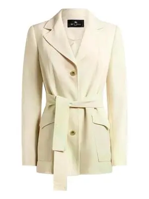 Etro Belted Field Jacket - Neutrals