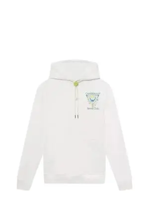 Casablanca L'arche De Tennis Hoodie - White