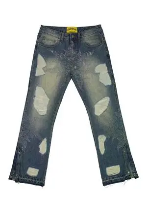 GODSPEED Crystal Vizion Jeans - Blue