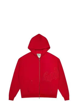 GODSPEED Logo Zip Hoodie - Red