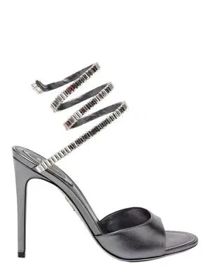 RENE CAOVILLA 105mm Crystal-Embellished Heeled Sandals