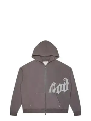 GODSPEED Logo Zip Hoodie - Grey