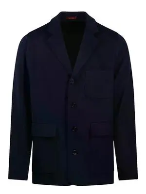 Gucci Patch-pocket Jacket - Blue