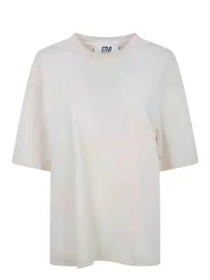GOLDEN GOOSE Star" Cotton T-shirt - Neutrals