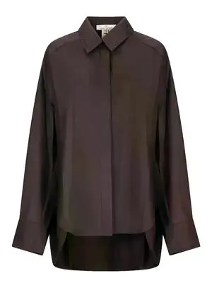 DI STAVNITSER Heidi Collared Shirt - Brown