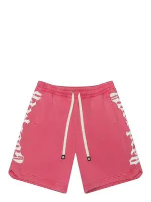GODSPEED Courtside Graphic Track Shorts - Pink
