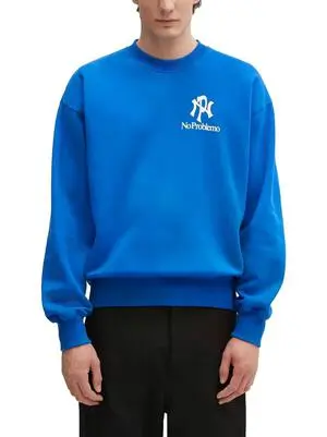 Aries Logo Sweatshirt - Blue