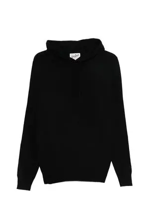 MC2 SAINT BARTH Mahony Wool Hoodie - Black