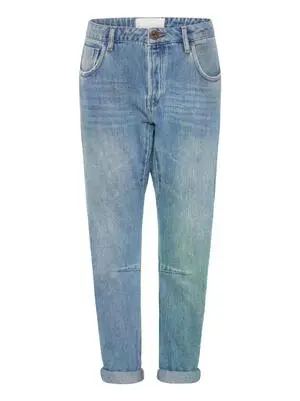 ONETEASPOON Logo-patch Jeans - Blue