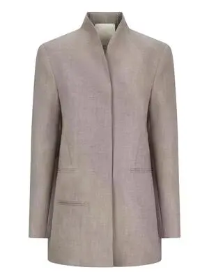 DI STAVNITSER Collar Jacket - Neutrals