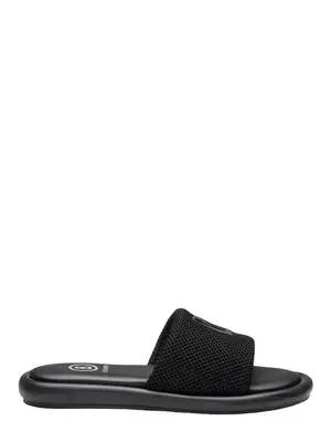 BOGNER Logo-Detail Mesh Flat Sandals