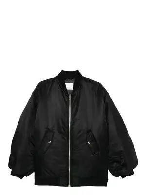 THE FRANKIE SHOP Astra Zip-fastening Bomber Jacket - Black