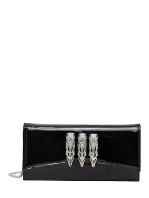 Philipp Plein Skull-motif Clutch - Black