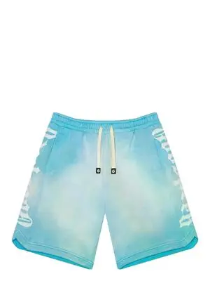 GODSPEED Courtside Print Shorts - Blue