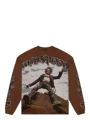 GODSPEED Rocker Long-sleeve T-shirt - Brown