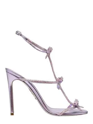 Rene Caovilla 105mm Caterina Heeled Sandals - Purple