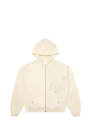 GODSPEED Og Logo Zip-up Hoodie - Neutrals