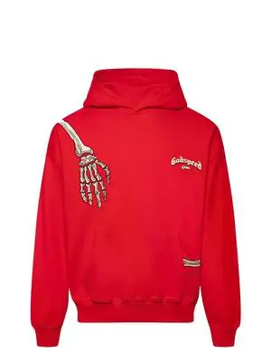 GODSPEED Graphic Print Hoodie - Red
