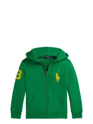 Ralph Lauren Big Pony Fleece Full-zip Hoodie - Cruise Green
