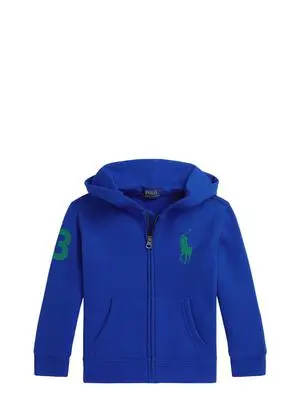 Ralph Lauren Big Pony Fleece Full-zip Hoodie - New Sapphire