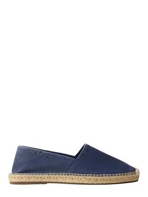 Ralph Lauren Cevio Washed Canvas Espadrille - Navy