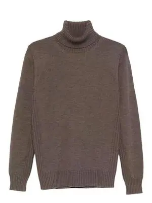 KANGRA Roll-neck Knitwear - Brown