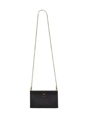 Etro Mini Leather Shoulder Bag - Black
