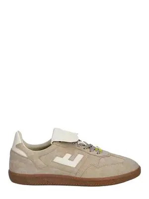 Flamingos Burela Slim Player Logo Sneakers - Neutrals