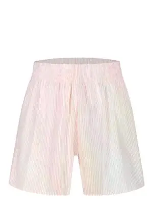 PARAMIDONNA Cora Striped Shorts - White
