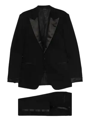 TOM FORD Shawl-lapels Suit - Black